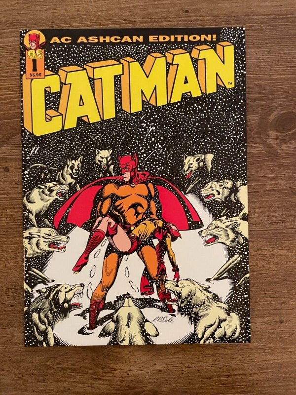 Catman # 1 NM AC Ashcan Edition Comic Book 1st Print LB Cole Art RH25 ...