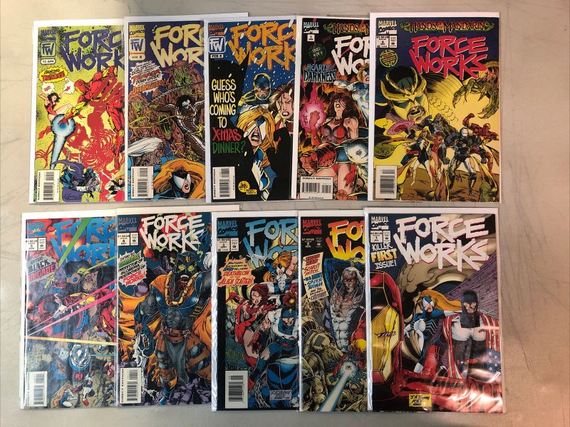 Force Works 1994 #1-17 19-22 VF/NM Near Complete Set Scarlet Witch Spider-Woman | Comic Books ...