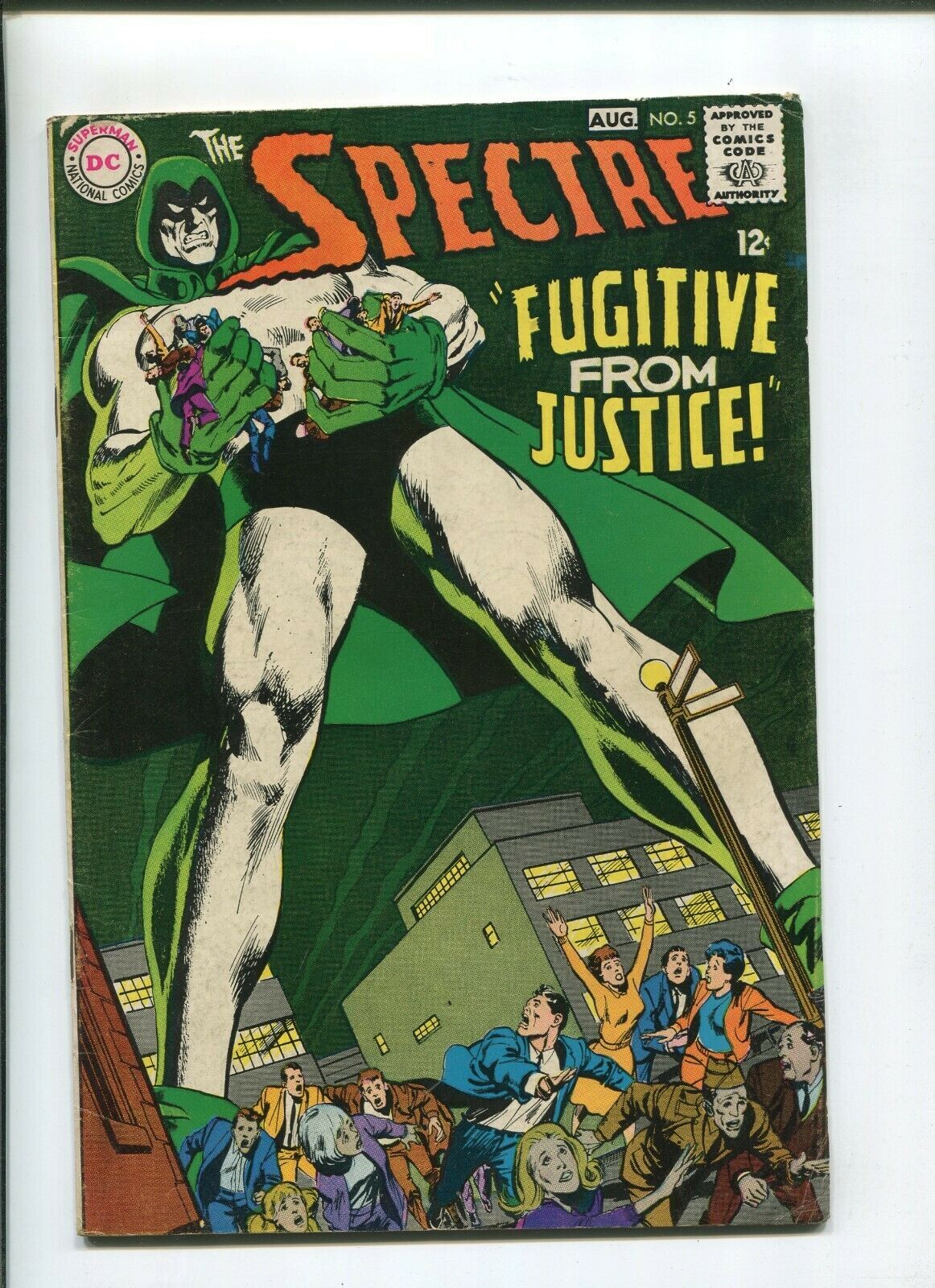 The Spectre #5 (Grade 4.5) Fugitive From Justice!! 1968 | Comic Books ...