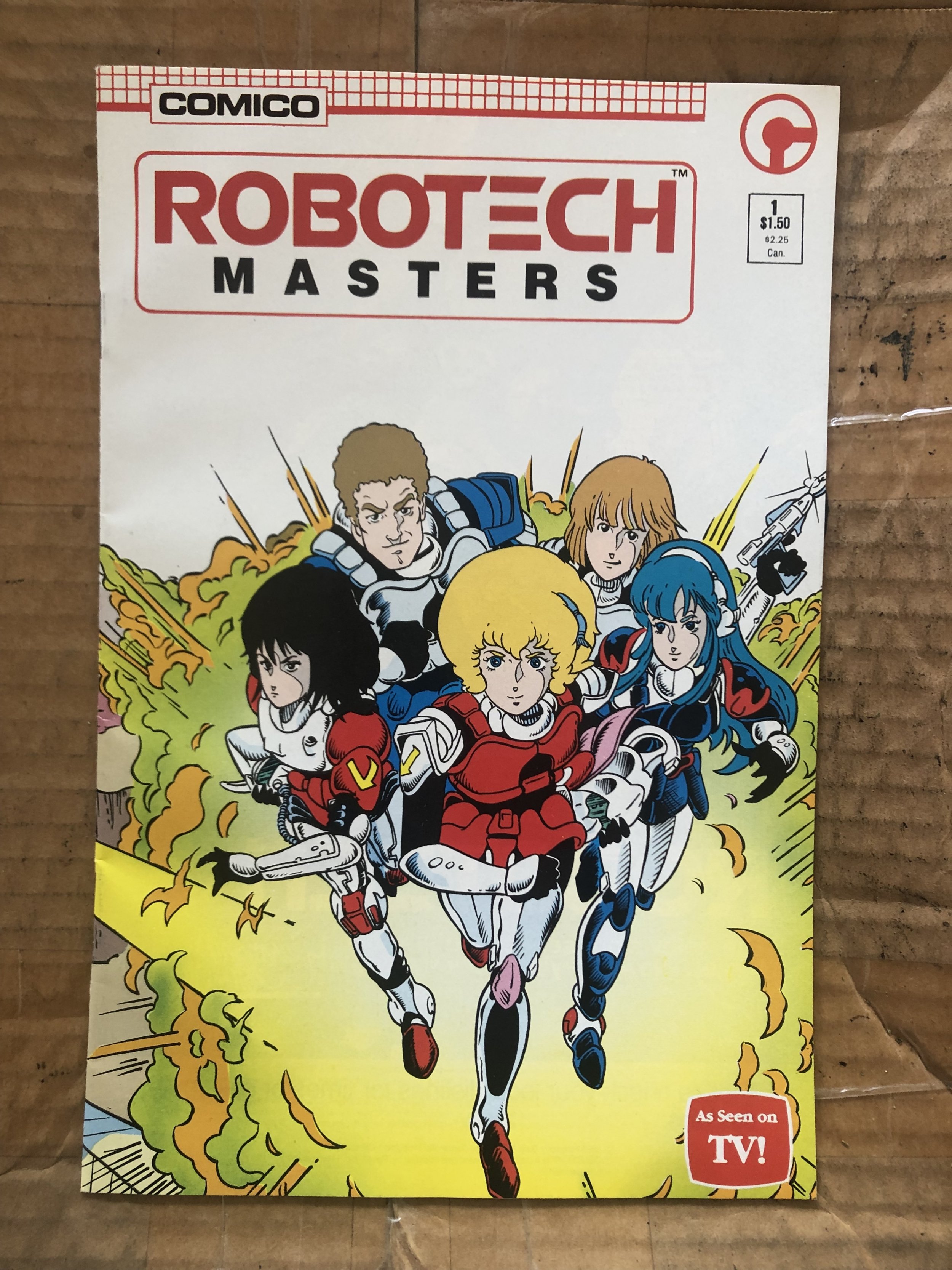 Robotech Masters #1 (1985) | Comic Books - Copper Age, Comico, Horror ...