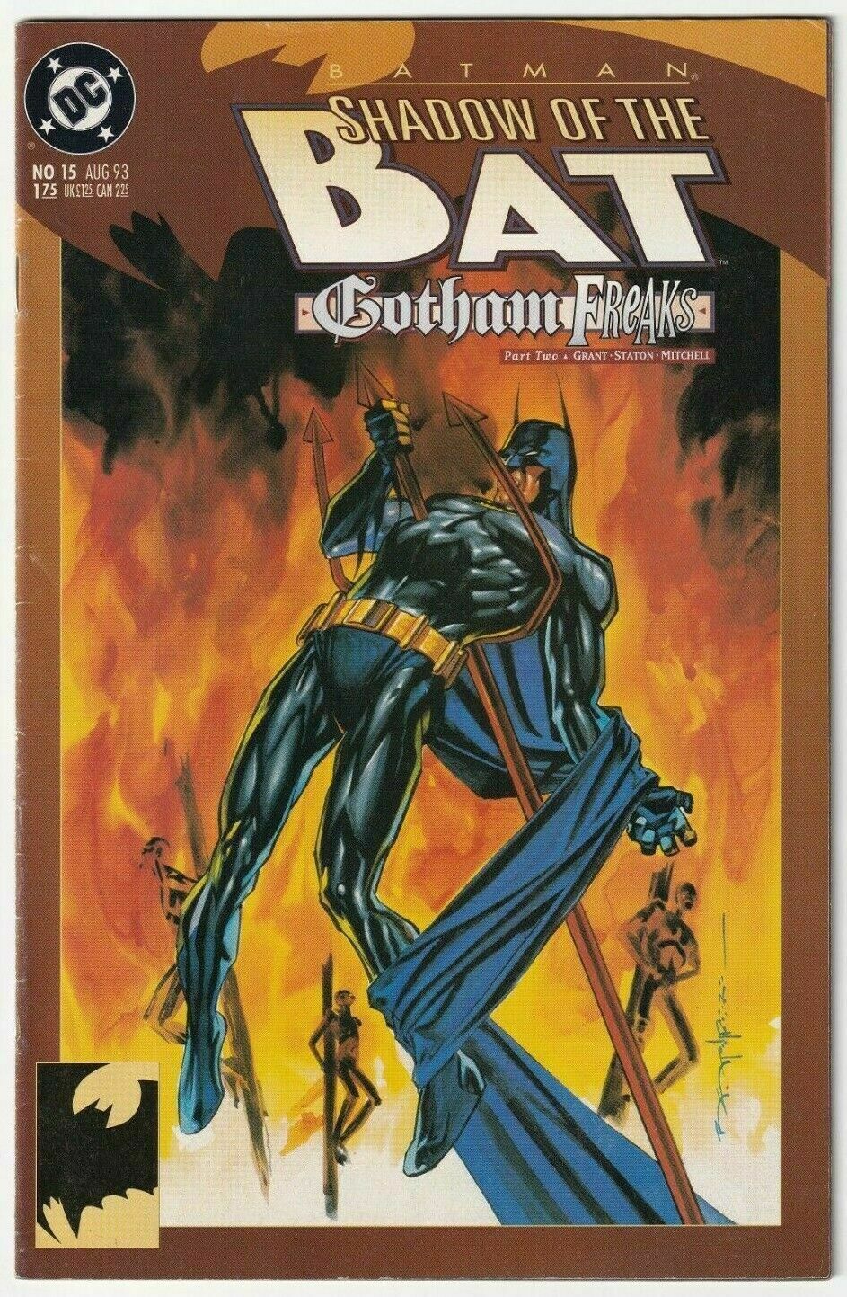 Batman Shadow Of The Bat #15 Gotham Freaks August 1993 DC | Comic Books ...