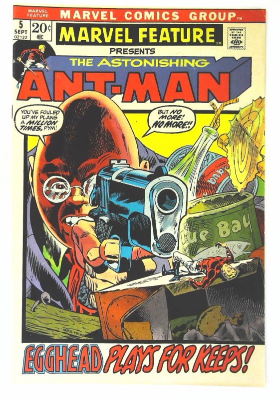 Marvel Feature (1971 series) #5, VF- (Actual scan) | Comic Books ...