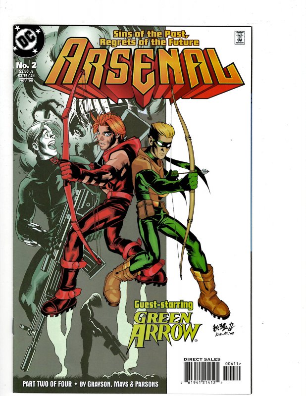 Arsenal #2 (1998) DC Comic Book SR10 | Comic Books - Modern Age, DC ...