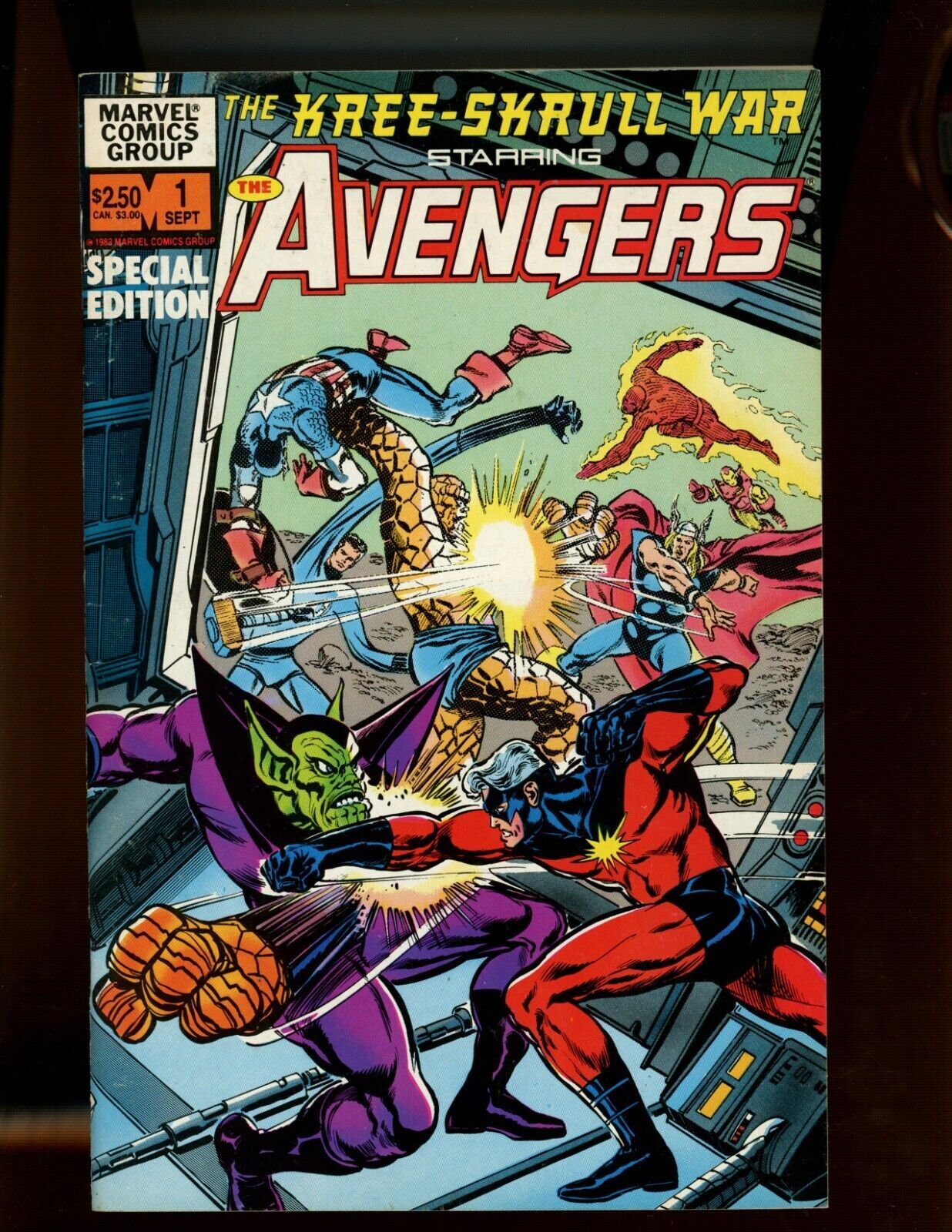 Kree-Skrull War Starring Avengers #1 - Walter Simonson Cover Art. (8.0 ...