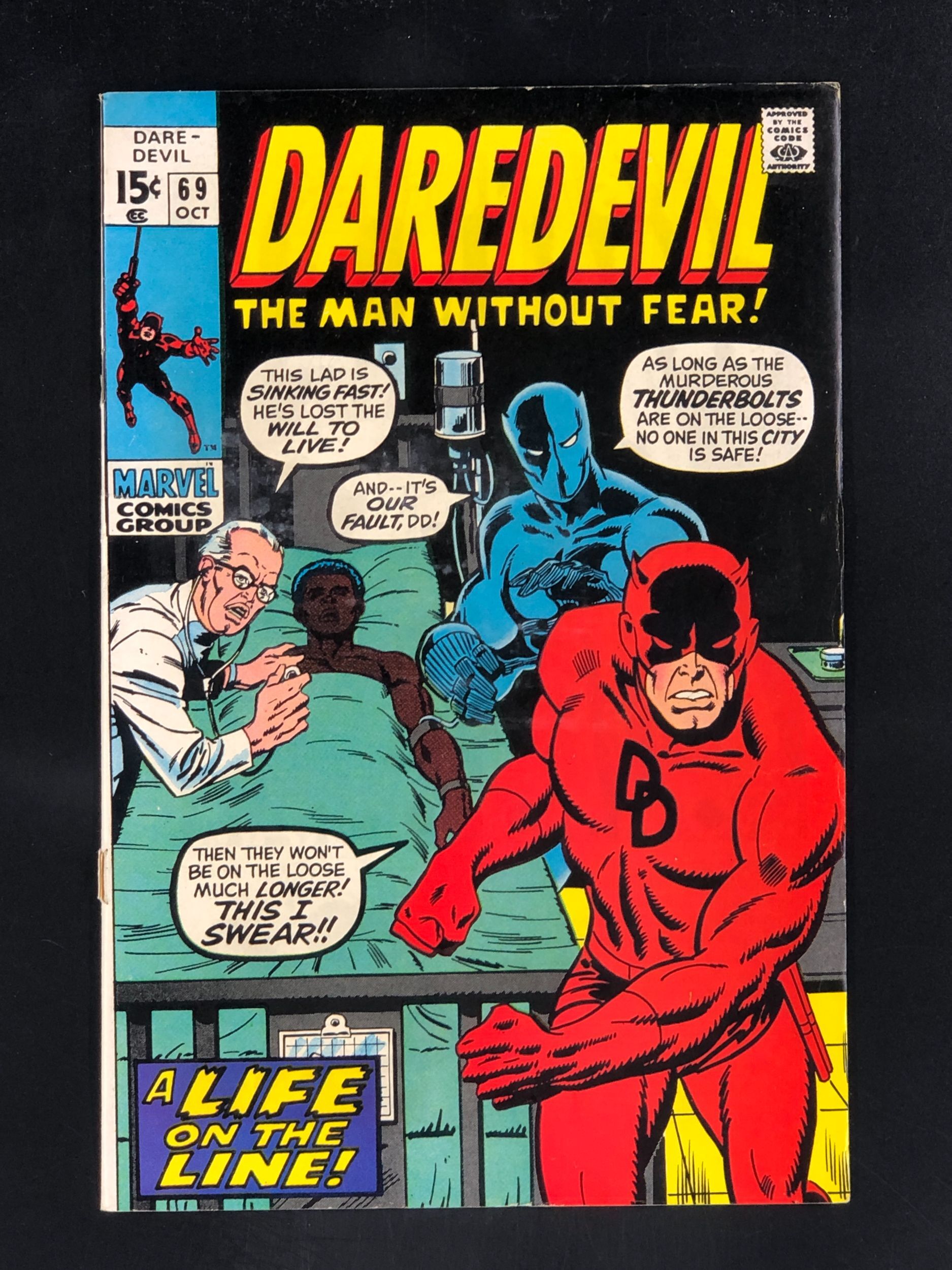 Daredevil #69 (1970) 1st Appearance of Turk Barrett | Comic Books ...