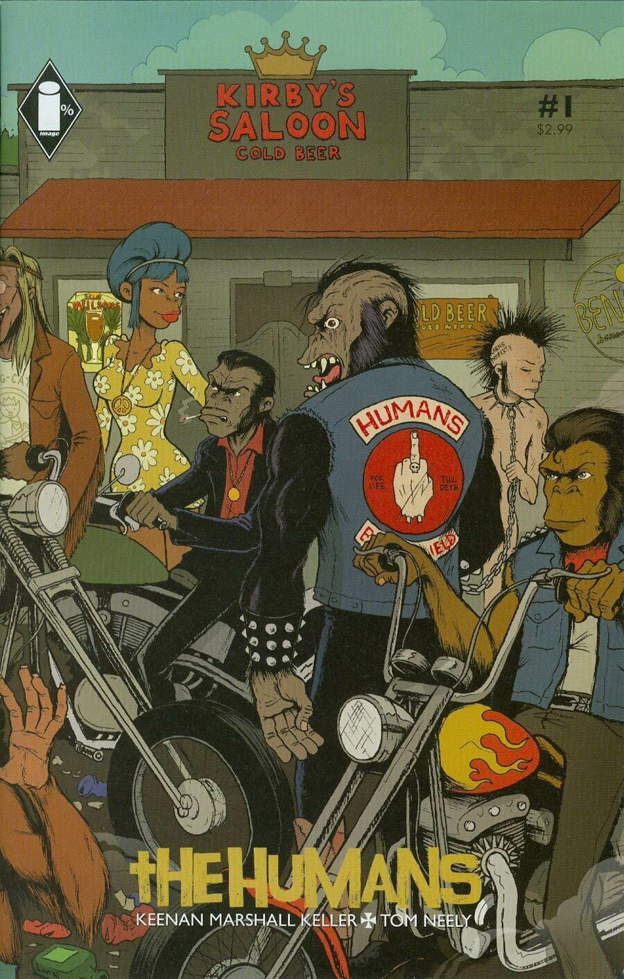 Humans, The #1B FN; Image | CBLDF variant - we combine shipping | Comic ...