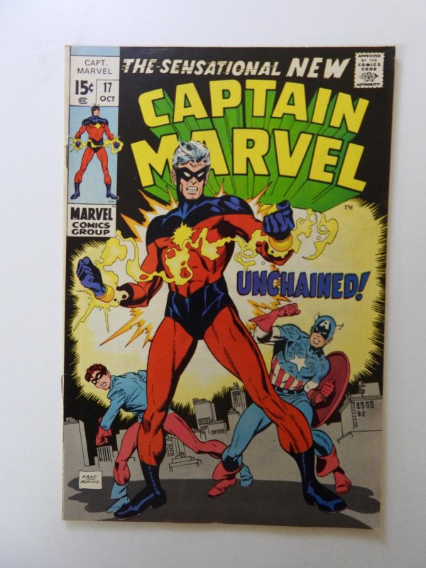 Captain Marvel #17 (1969) FN/VF condition | Comic Books - Silver Age ...