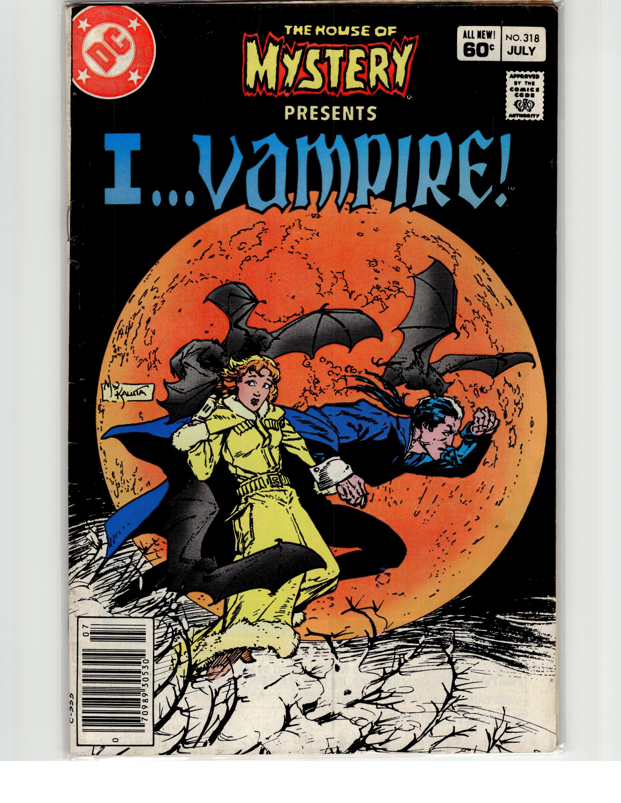 House of Mystery #318 (1983) I... Vampire! | Comic Books - Bronze Age ...