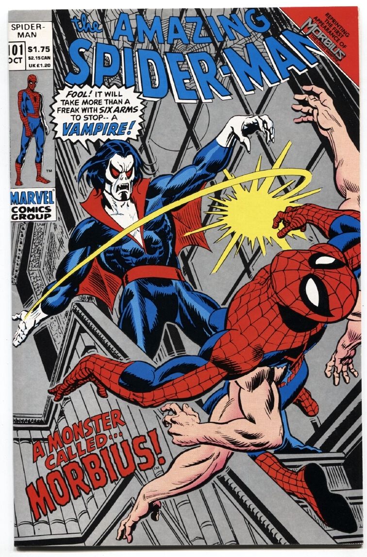 Amazing Spider-Man #101 First Vampire Morbius Key Issue-2nd print ...