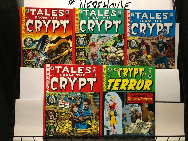 COMPLETE EC LIBRARY TALES FROM THE CRYPT Boxed 5 Book Set 1000+pages ...