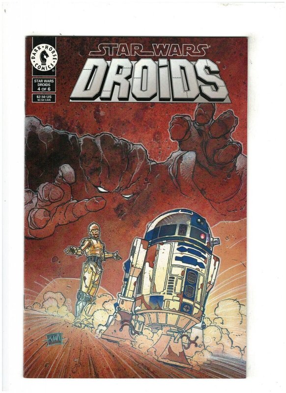 Star Wars: Droids #4 VF/NM 9.0 Dark Horse Comics 1994 R2-D2 & C-3PO ...