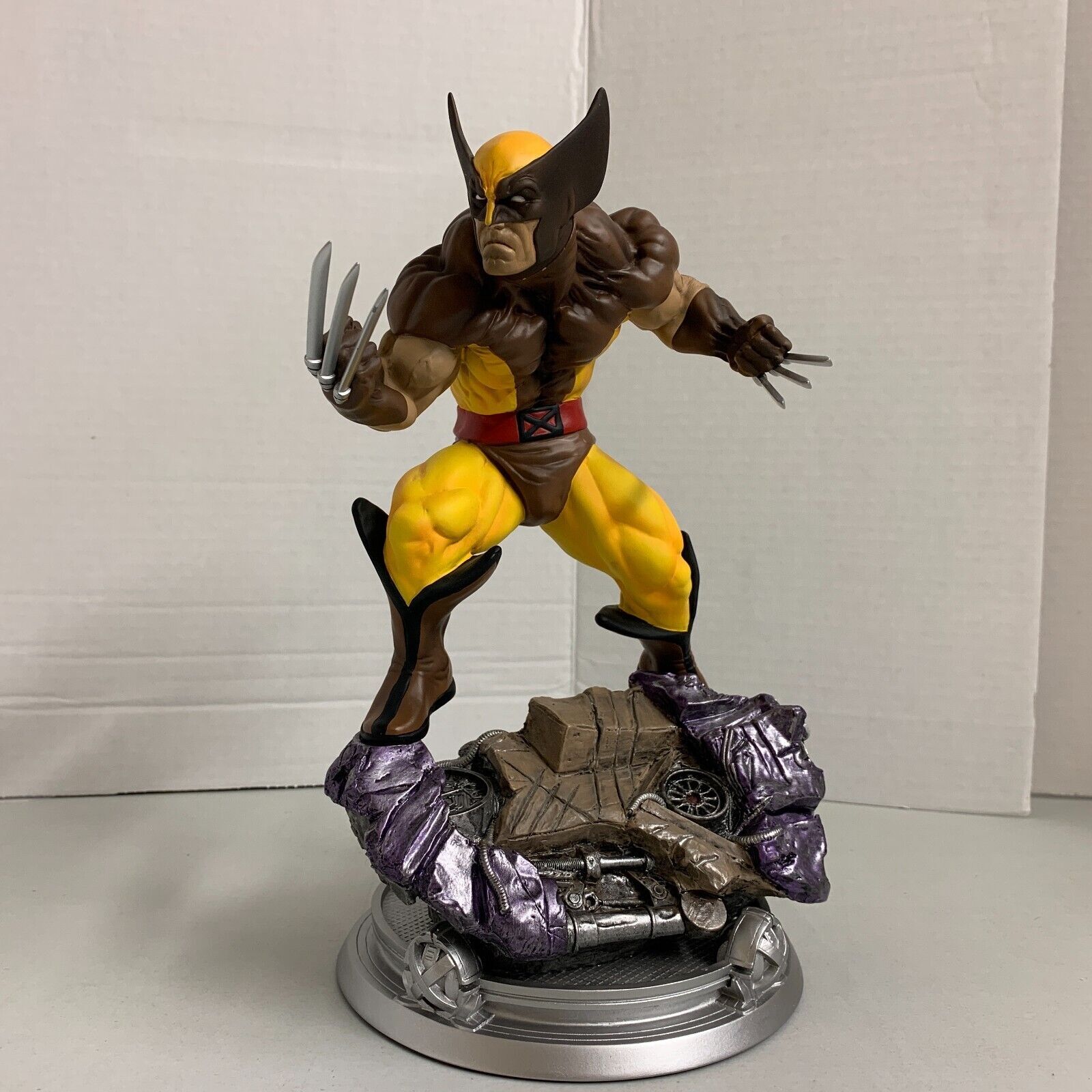 Kotobukiya Marvel Wolverine Fine Art Statue X-Men Danger Room Sessions ...