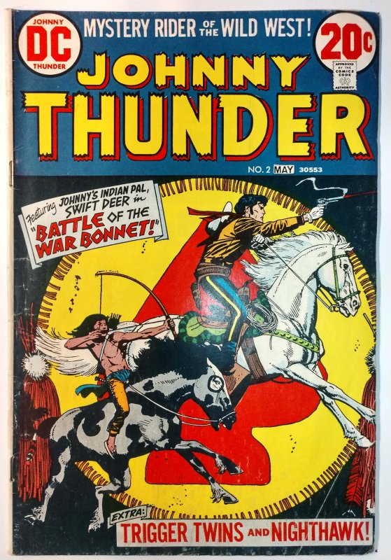 Johnny Thunder #2 (5.0, 1973) Johnny Thunder | Comic Books - Bronze Age ...