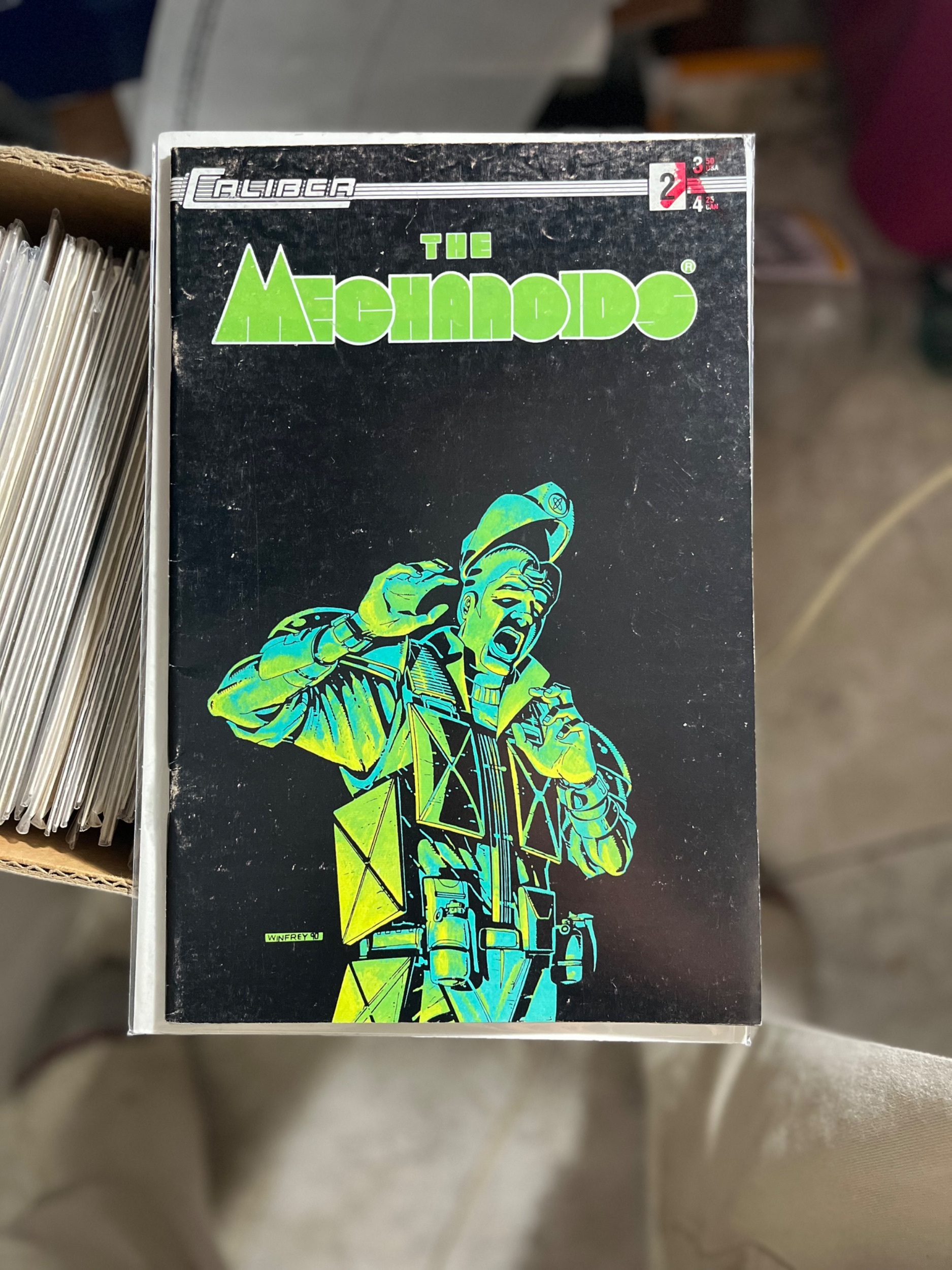 Mechanoids #2 (1990) | Comic Books - Copper Age, Caliber Comics / HipComic