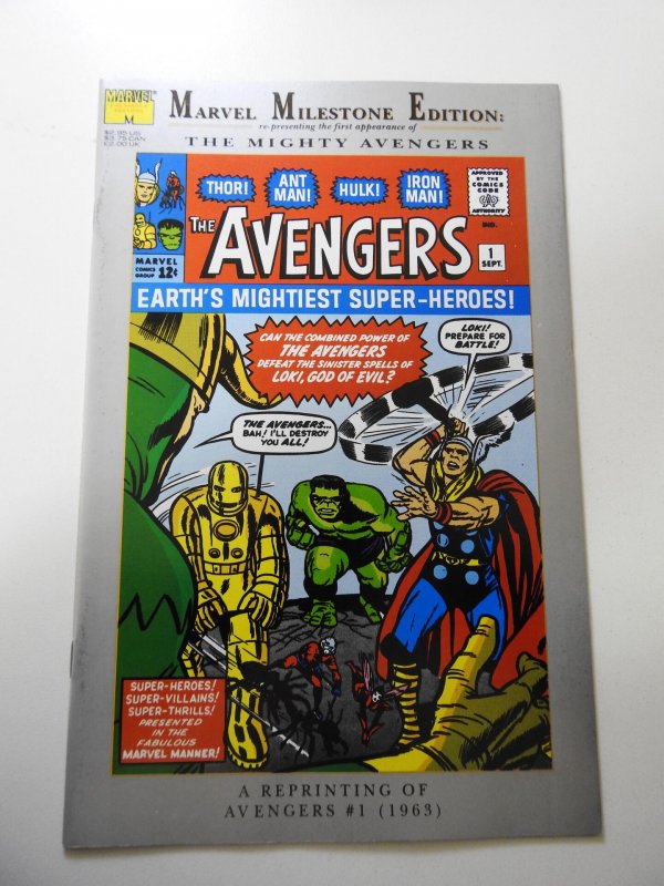 Marvel Milstone Edition: Avengers #1 (Facsimile) | Comic Books - Modern ...