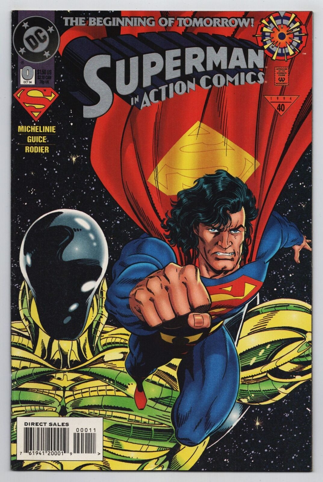 Action Comics #0 Superman | Lois Lane | Conduit (DC, 1994) VG/FN ...