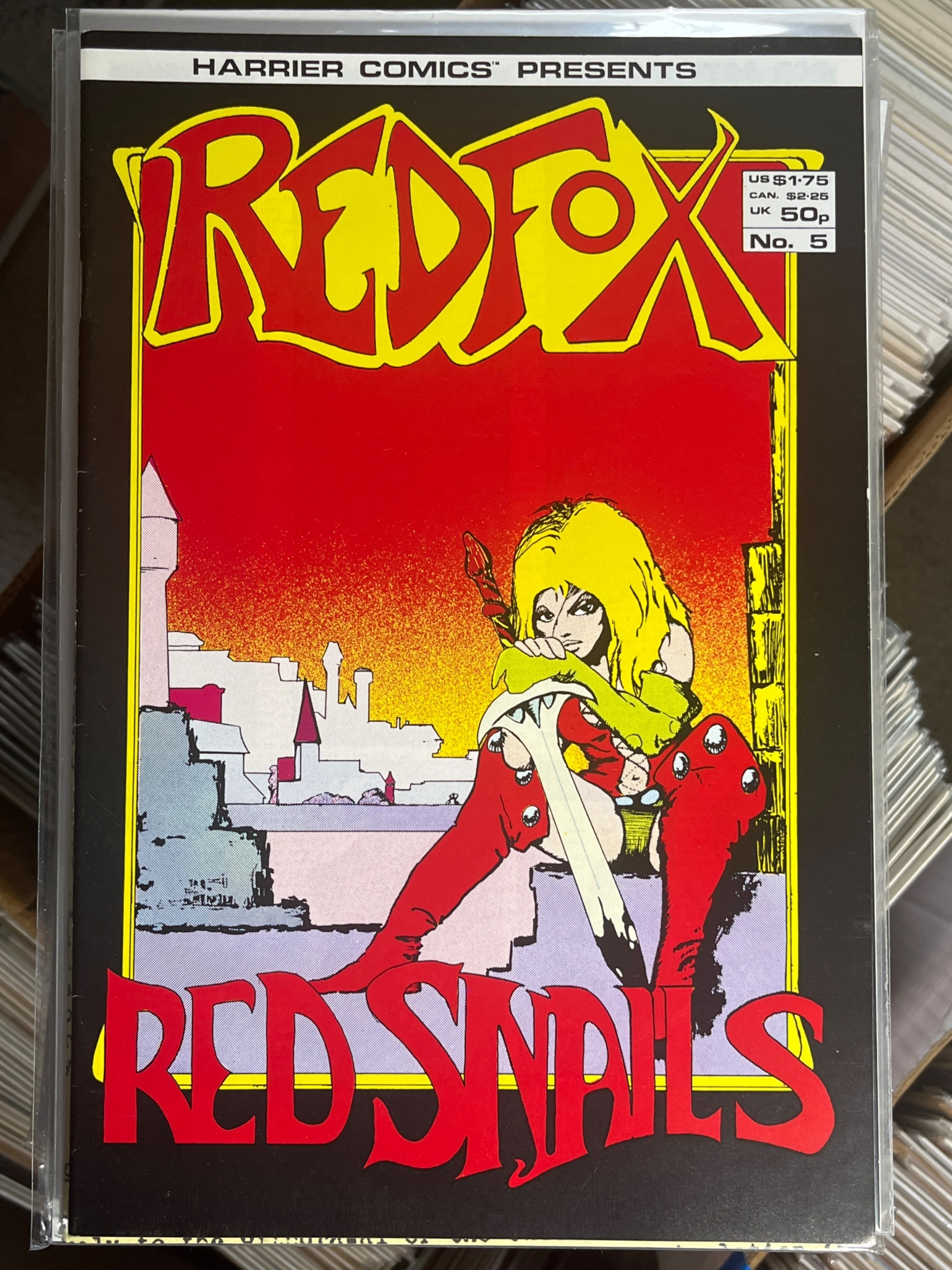 Red Fox #5 (1986 Harrier) | Comic Books - Copper Age, Fantasy / HipComic