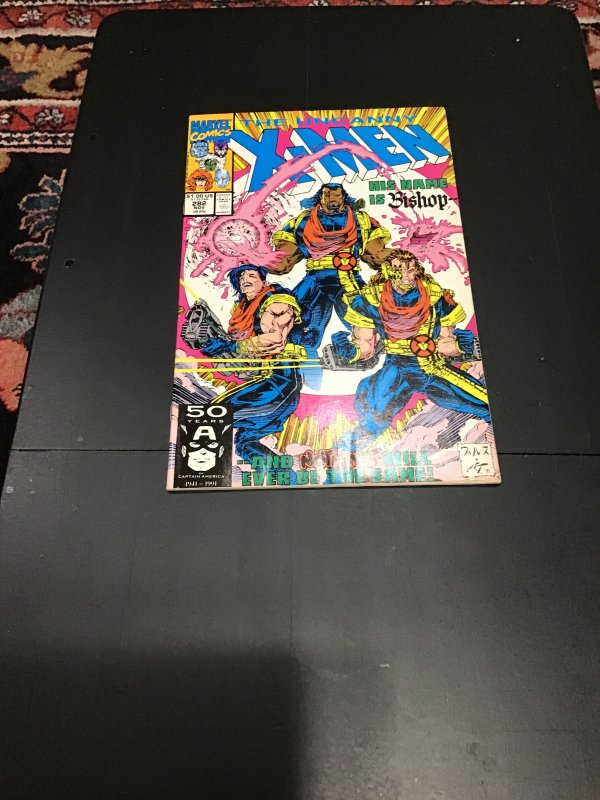 The Uncanny X-Men #282 1991 1st Bishop! Portacio Art! Insert ok NM ... The Uncanny X-Men #282 1991 1st Bishop! Portacio Art! Insert ok NM ...