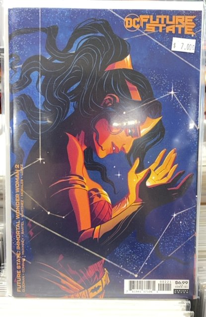 Future State Immortal Wonder Woman 2 Variant Cover 2021 Comic