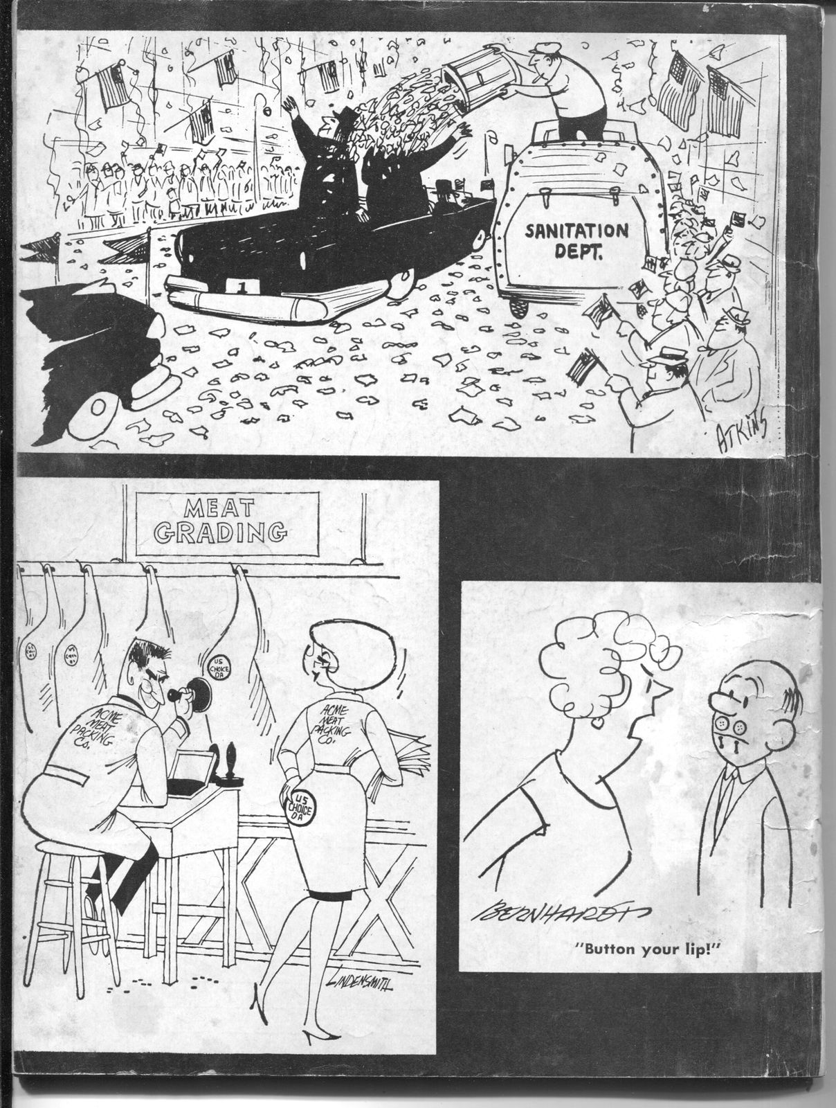 Cartoons from The Editors of Mans Magazine-Spring 1967-Marvel-gags ...
