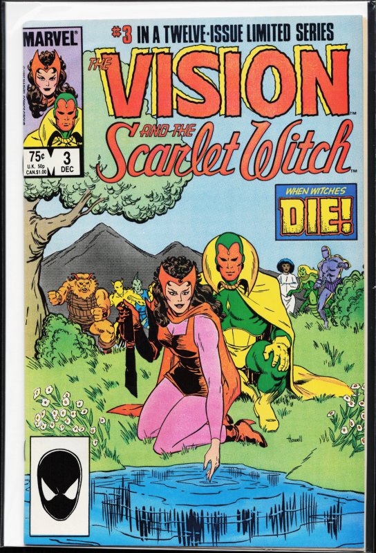 The Vision and the Scarlet Witch #3 (1985) The Vision | Comic Books ...