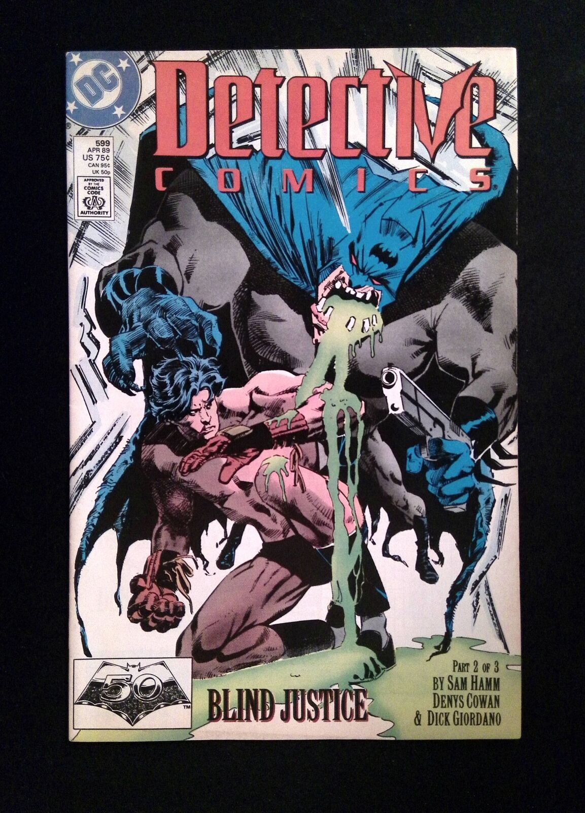 Detective Comics #599 DC Comics 1989 VF- | Comic Books - Copper Age, DC ...