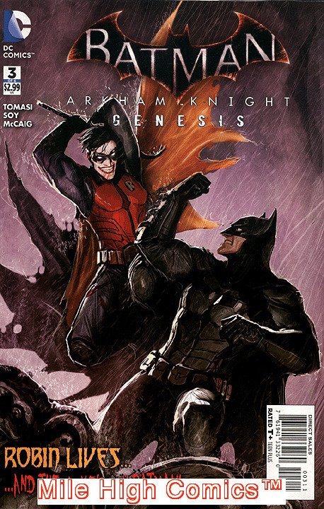 BATMAN: ARKHAM KNIGHT - GENESIS (2015 Series) #3 Very Fine Comics Book ...