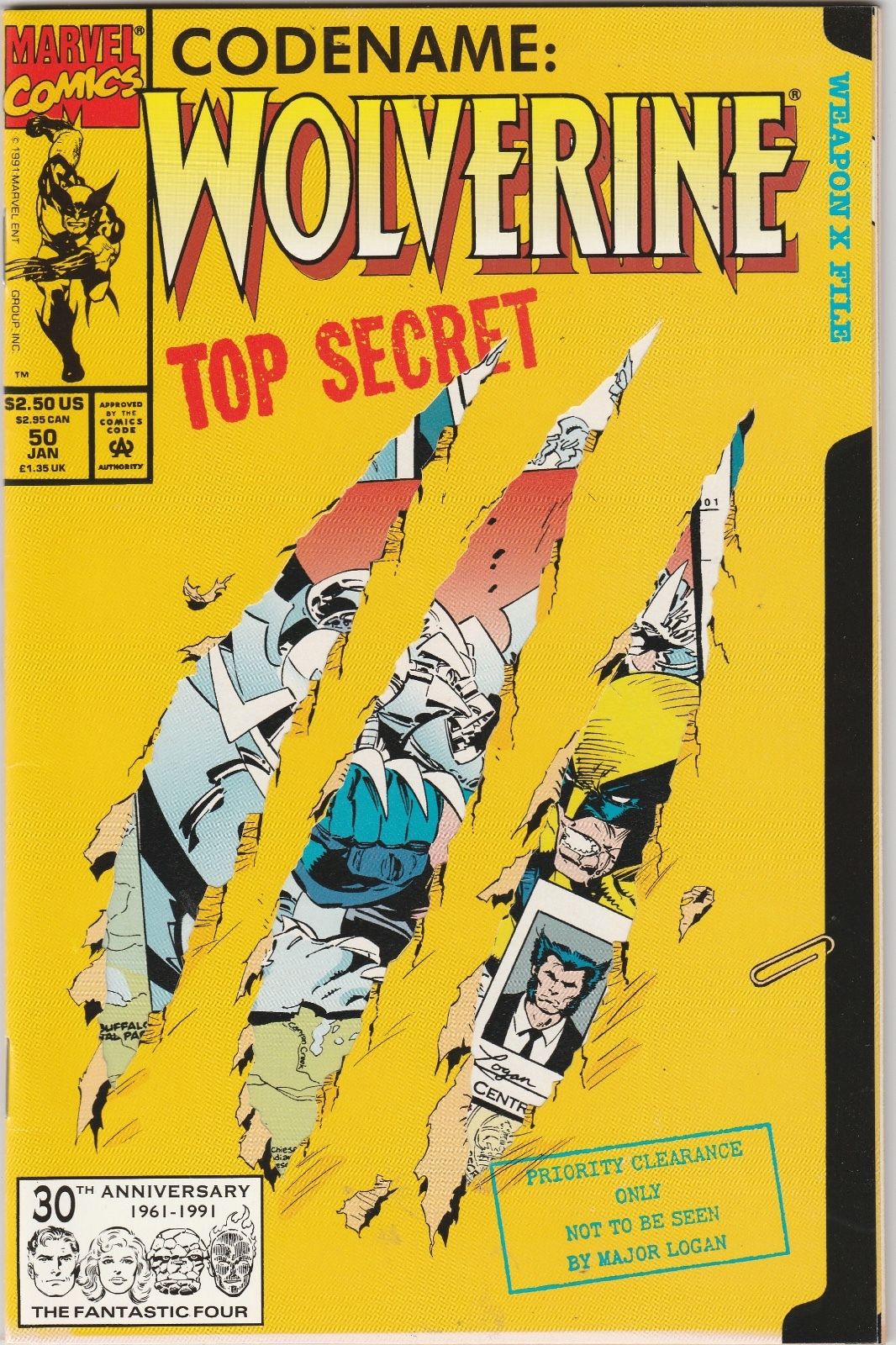 5 Wolverine Marvel Comic Books # 45 46 50 59 60 X-Men Sabretooth Shiva ...