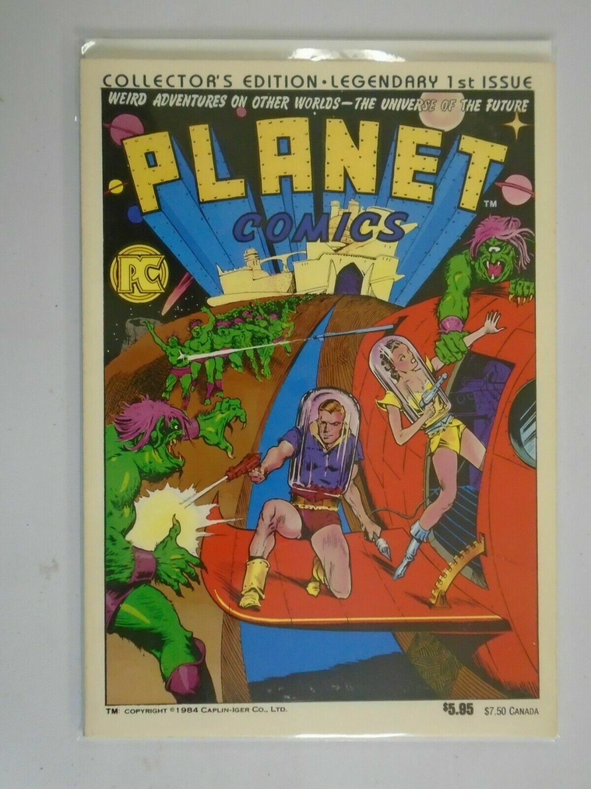 Planet Comics #1 8.0 VF (1984 Blue Dolphin) | Comic Books - Copper Age ...