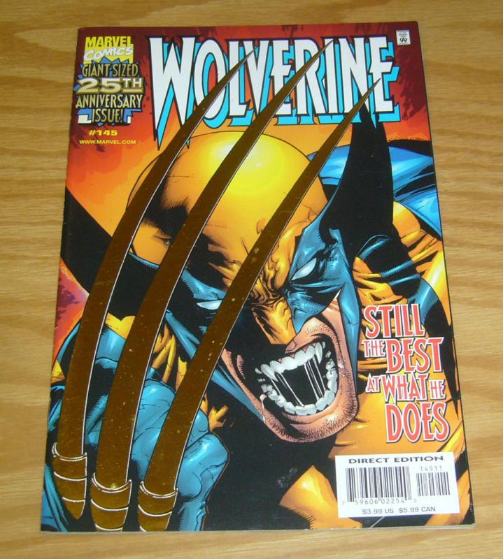 Wolverine #145 FN gold claws variant - erik larsen sabretooth hulk ...