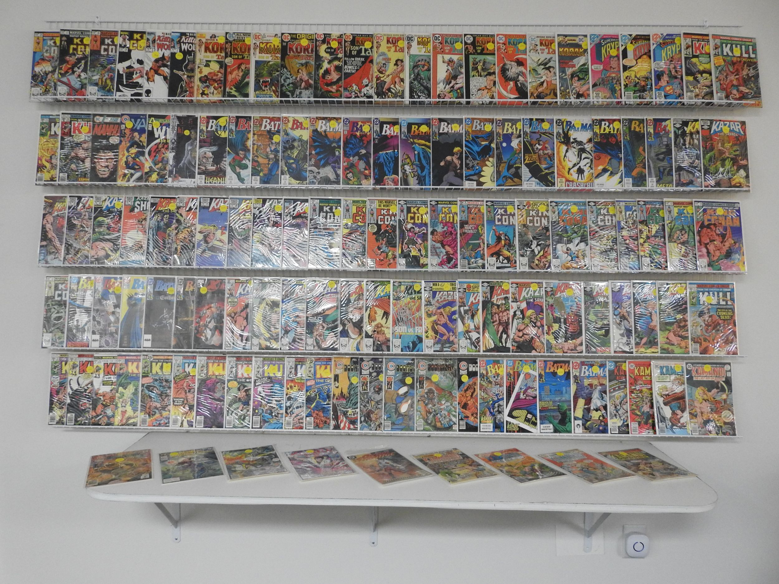 Huge Lot of 120+ Comics W/ Batman, King Conan, Kull Avg. VF- Condition ...