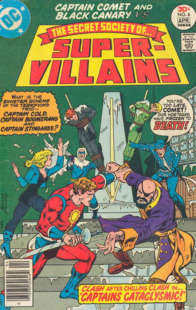Secret Society of Super-Villains #6 VG ; DC | low grade comic Black ...