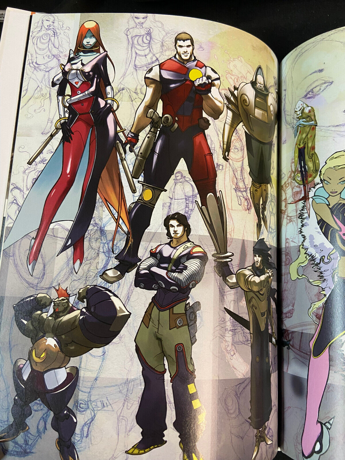 The ART of Keron Invoke Hardcover ART Book VF/NM | Comic Books - Modern ...