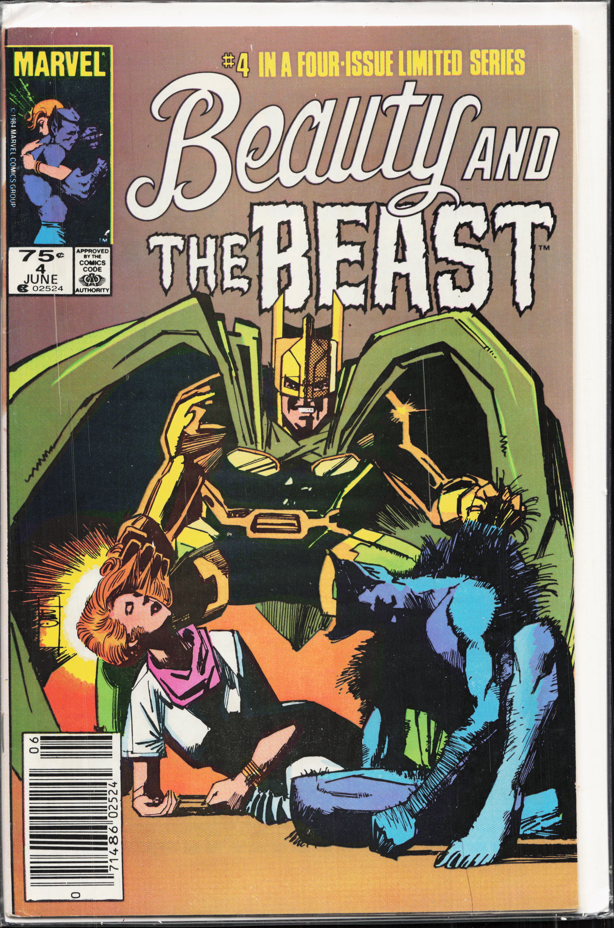 Beauty and the Beast #4 (1985) Beast | Comic Books - Copper Age, Marvel ...