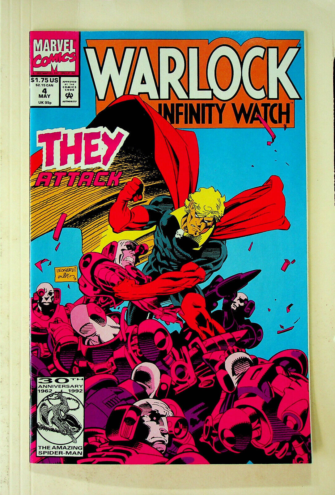 Warlock and the Infinity Watch #4 (May 1992, Marvel) - Near Mint ...