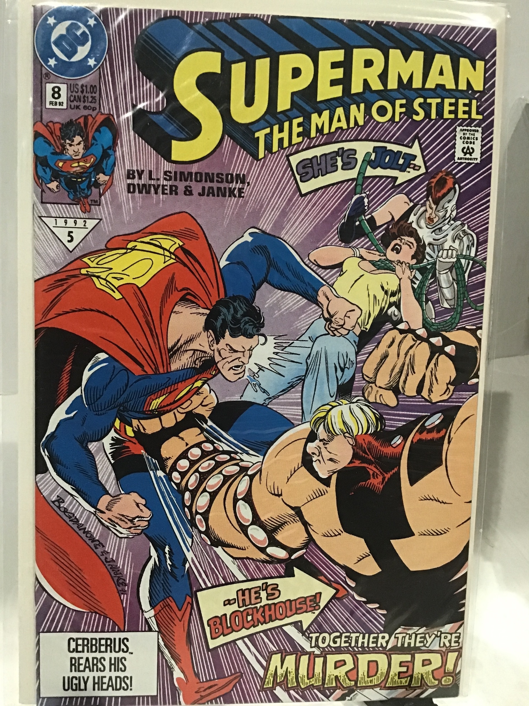 Superman: The Man of Steel #8 (1992) | Comic Books - Modern Age, DC ...