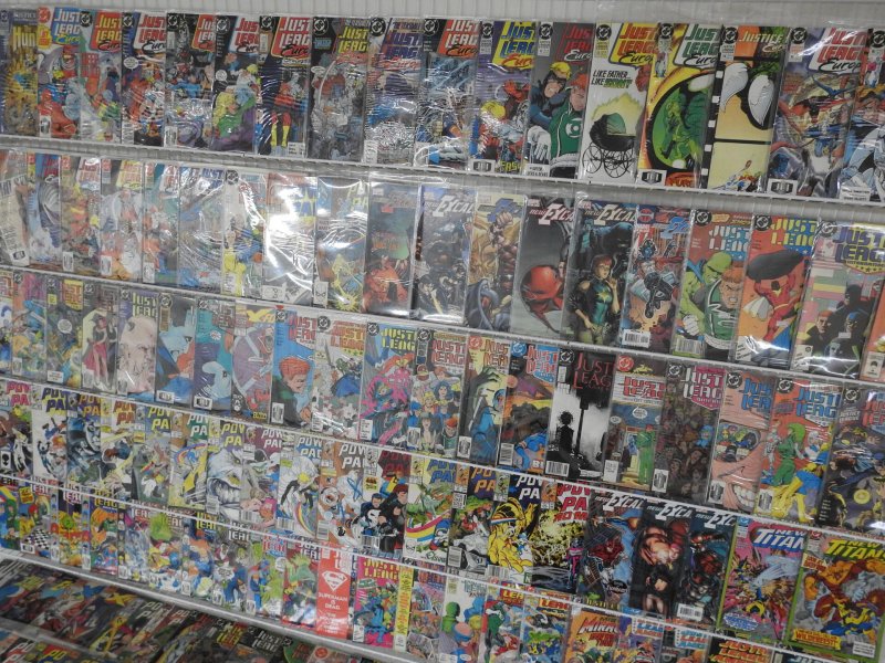 Huge Lot 170+ Comics W/ Justice League, Power Pack, Excalibur+ Avg VF ...