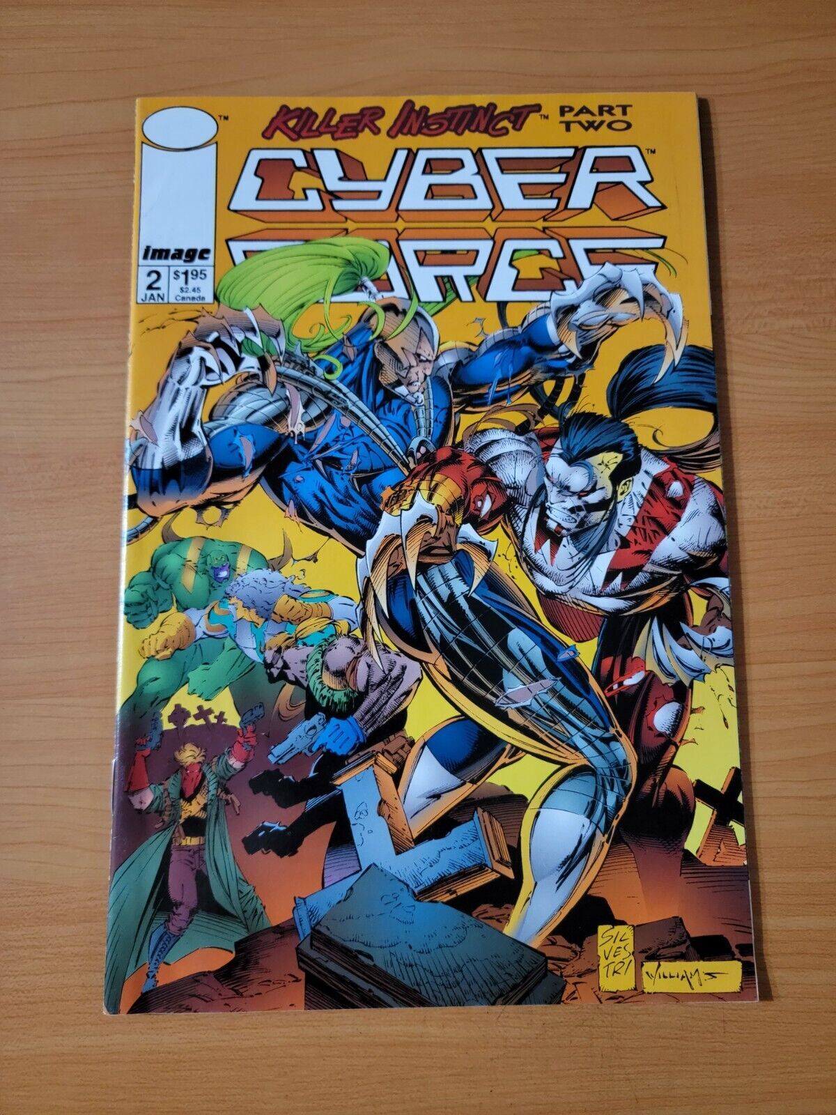 Cyber Force v2 #2 ~ DOLLAR BIN ~ 1994 Image Comics | Comic Books ...