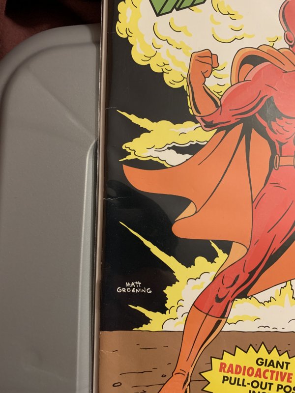 Radioactive man 1st series complete set 1-6 with all cards and posters ...