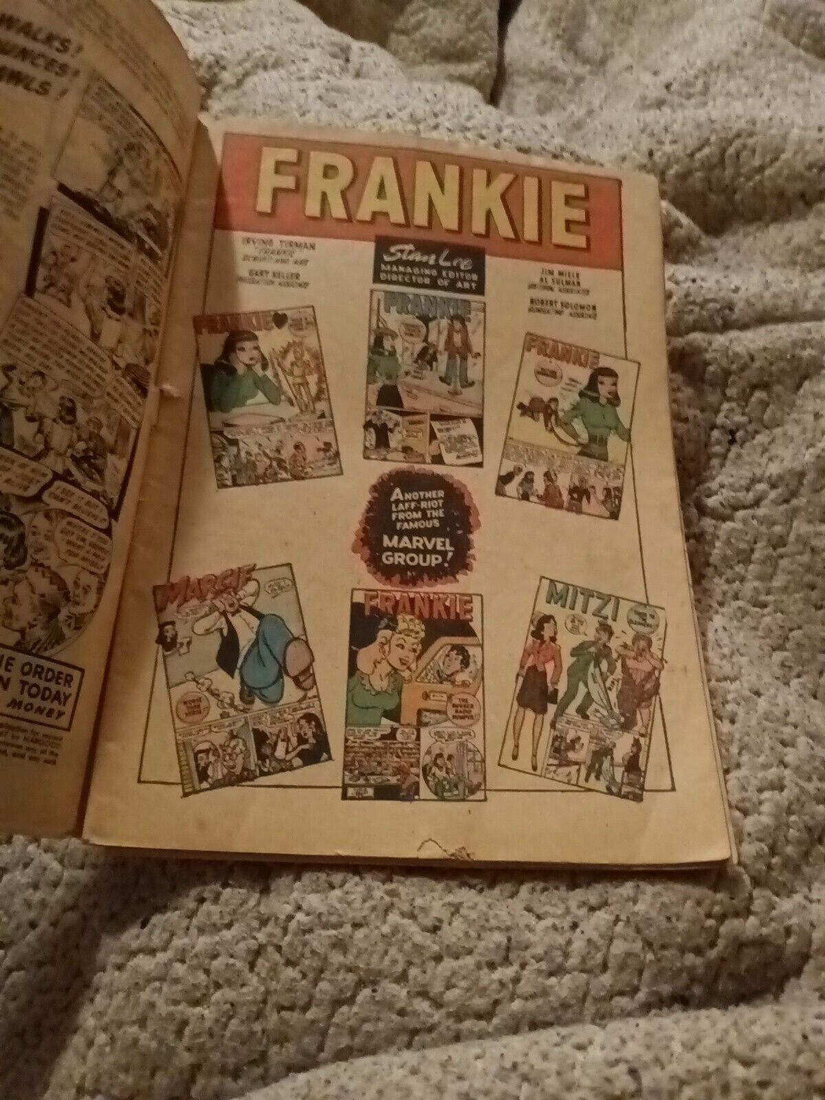Frankie 6 timely comics 1947-Marvel-Spicy Good Girl Art-teen humor ...