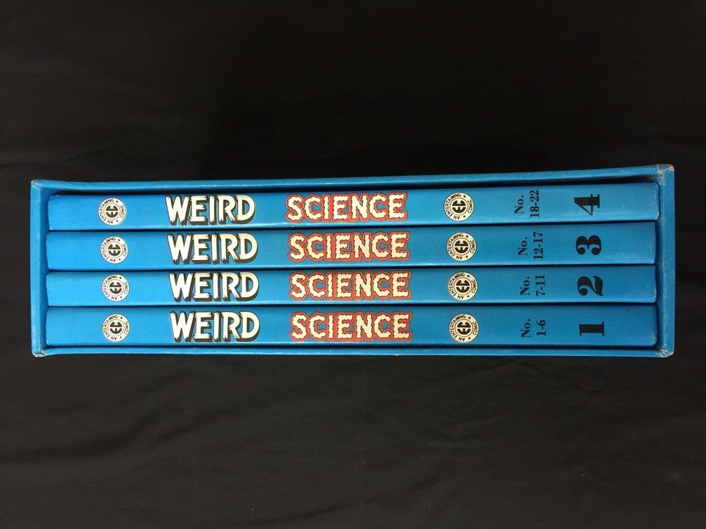 Complete Weird Science 4 Volume set with Slipcase EC Comics Russ ...