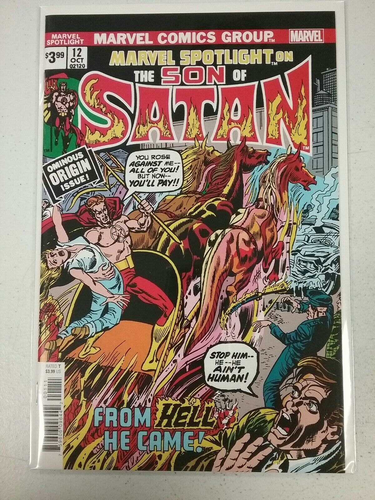 Marvel Spotlight Son of Satan #12 Facsimile Edition Comic 2019 NW82 ...