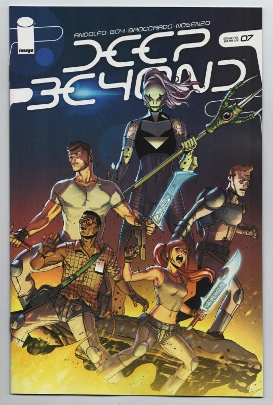 Deep Beyond #7 (Of 12) Cover A Broccardo Image Comics 2022 EB209 | Comic Books - Modern Age ...