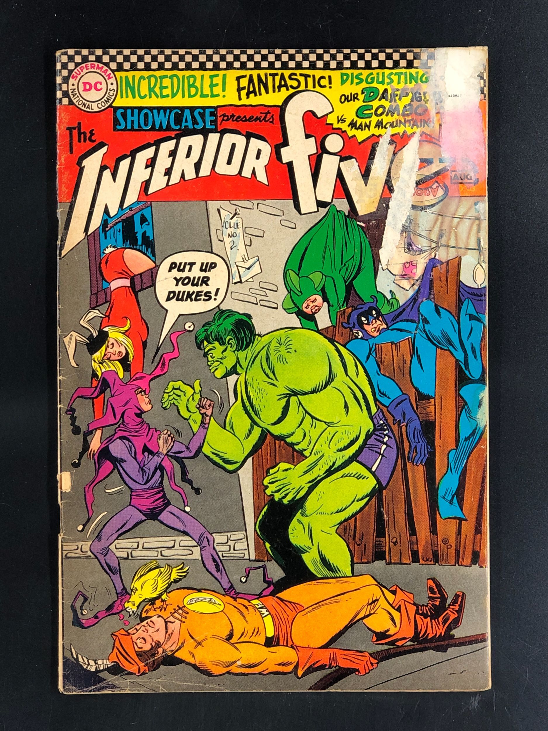 Showcase #63 (1966) The Inferior Five | Comic Books - Silver Age, DC ...