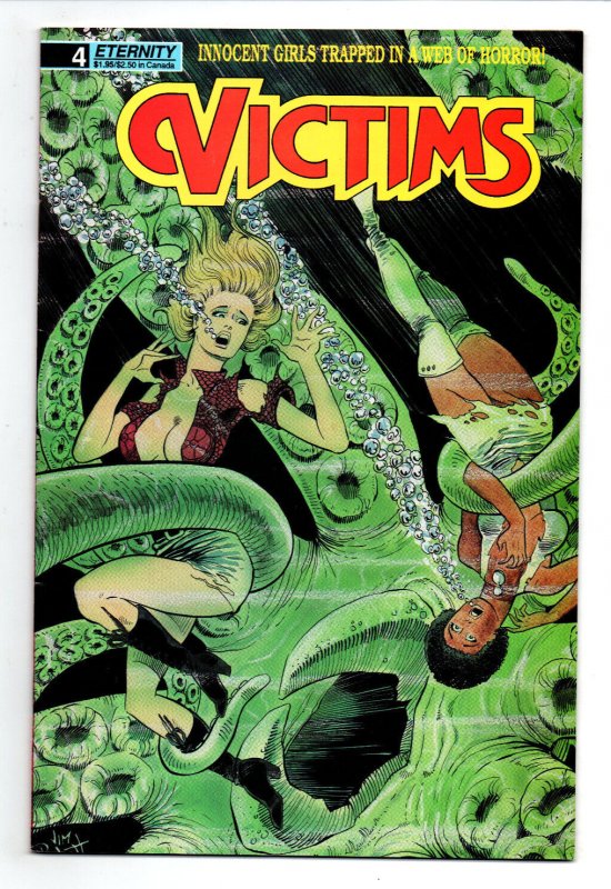 Victims #2 3 4 & 5 - RARE - Early Jim Balent covers - Eternity - 1988 ...