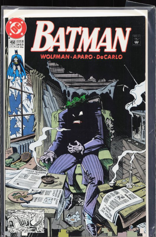 Batman #450 (1990) Batman [Key Issue] | Comic Books - Copper Age, DC ...