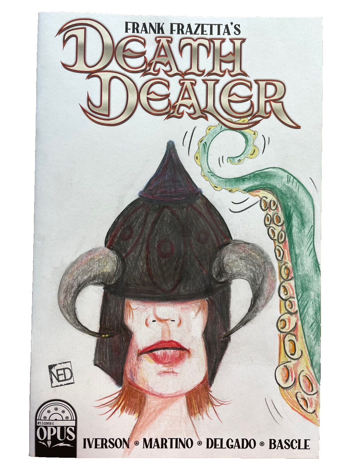 Frank Frazetta's Death Dealer #1 Original Fan Cover Art Pencil Drawing ...