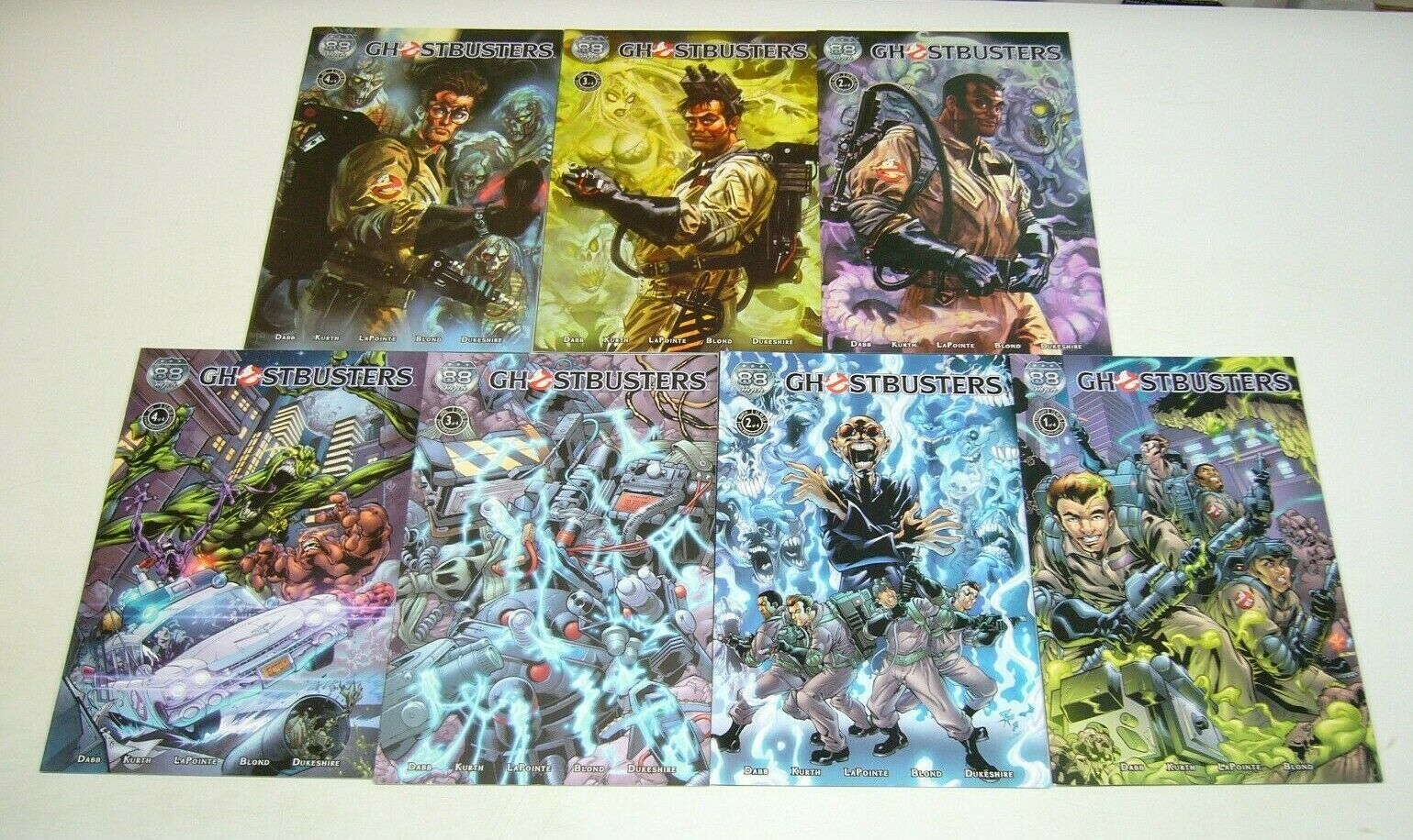 Ghostbusters: Legion #1-4 VF/NM complete series + (3) dan brereton ...