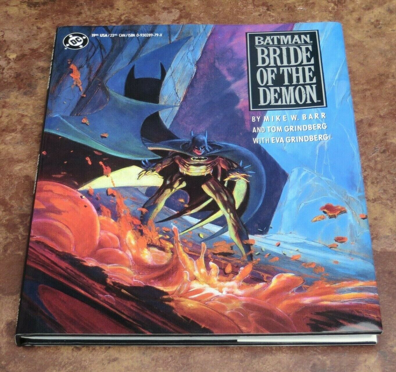 Batman Bride of the Demon Hardcover Book GN NM 1990 DC Comics Mike W ...