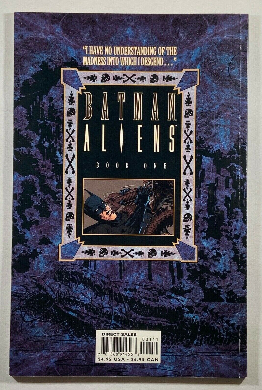 Batman/Aliens 1 & 2 Ron Marz Berni Wrightson 1997 Dark Horse DC Comics ...